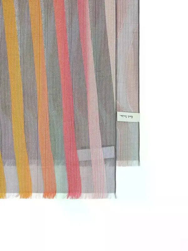 Paul Smith Swirl Striped Scarf
