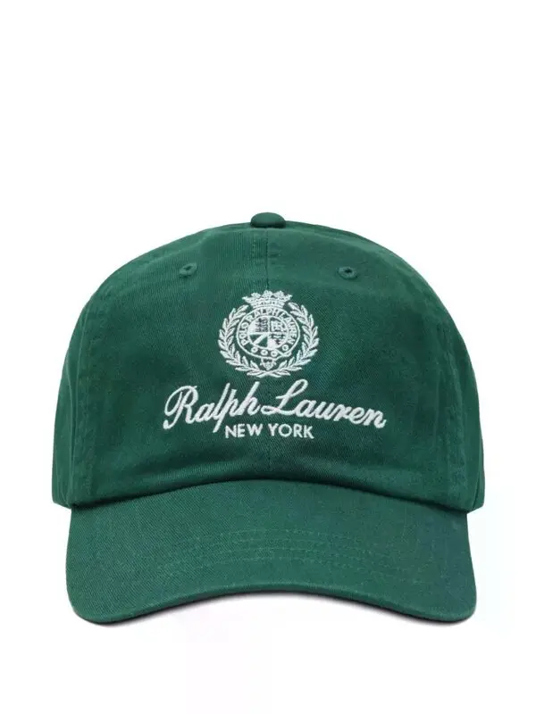 Polo Ralph Lauren Logo-embroidered Cap - Green