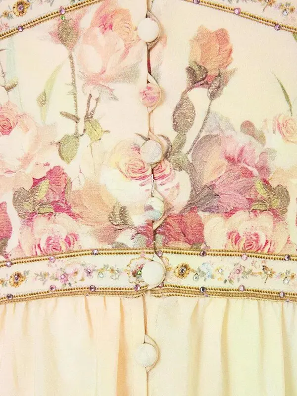 Camilla Floral-print Mini Dress