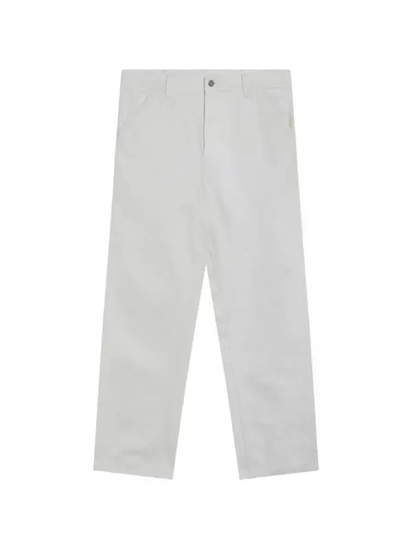 Carhartt Work In Progress Cotton Trousers - White