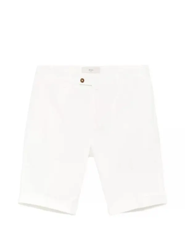 BRIGLIA 1949 Button Shorts - White