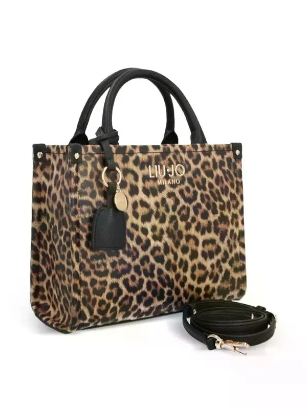 Liu Jo Leopard Print Shopper - Neutrals