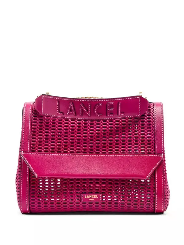 LANCEL Cut-out Flap Cross Body Bag