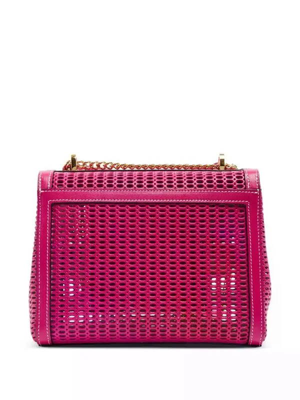 LANCEL Cut-out Flap Cross Body Bag