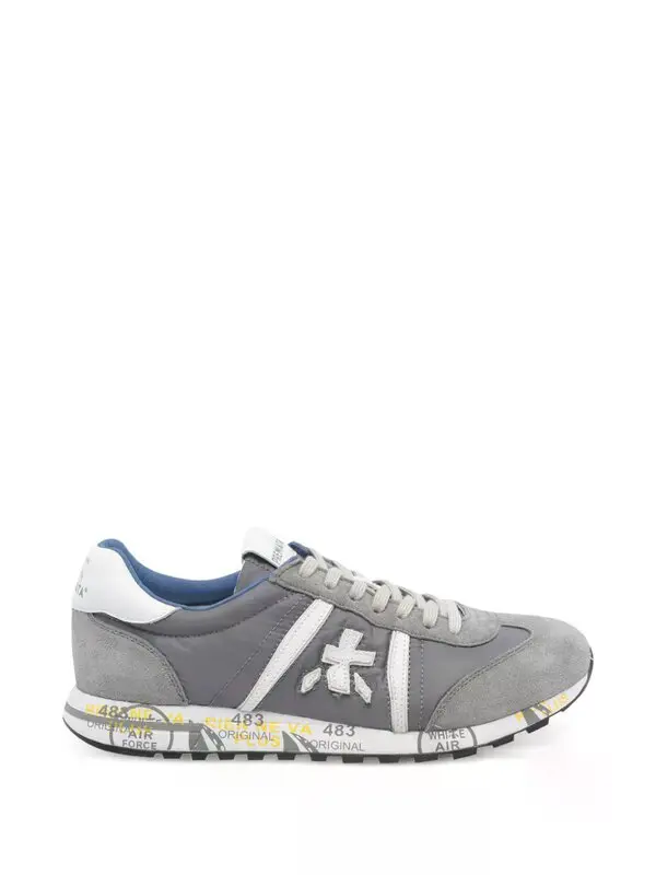 Premiata Lucy Logo Sneakers - Grey