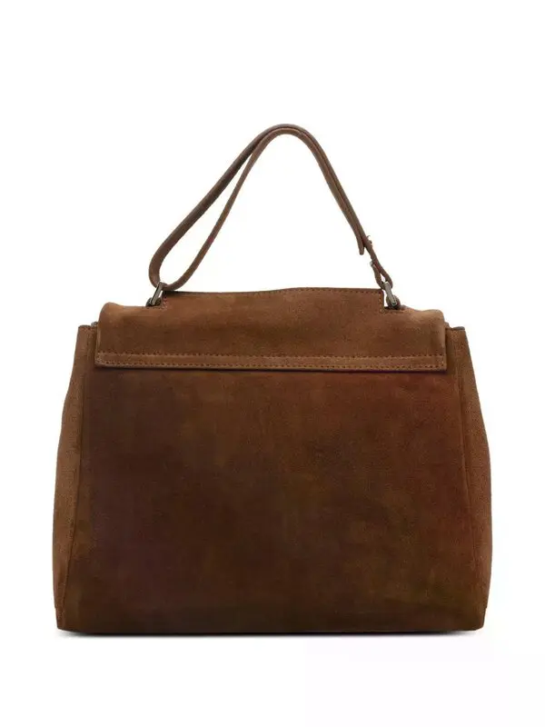 ORTIGNI Small Sveva Tote Bag - Brown