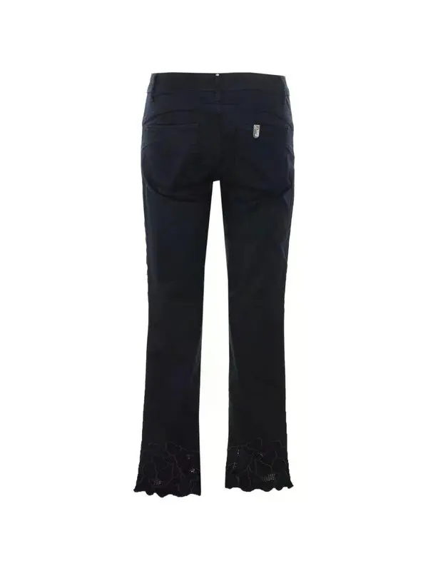 Liu Jo Floral Embroidery Trim Jeans
