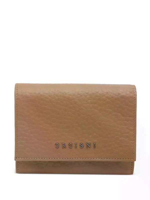 ORTIGNI Leather Wallet - Brown