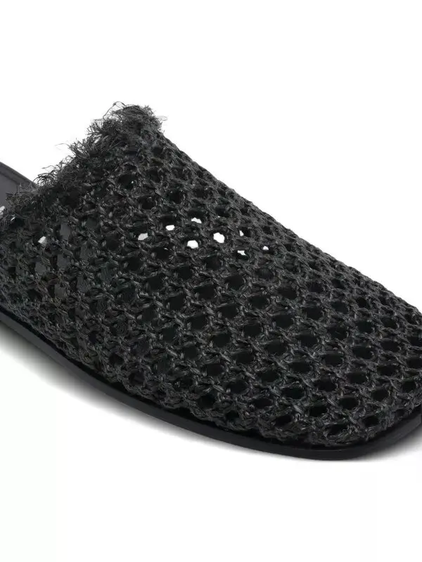 Premiata Rafia Sabot Sandals