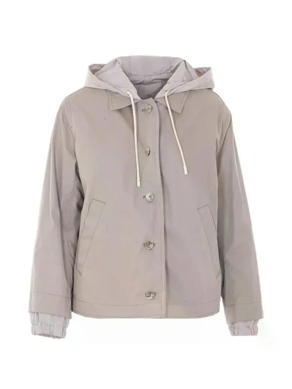 Herno Hooded Reversible Jacket - Grey