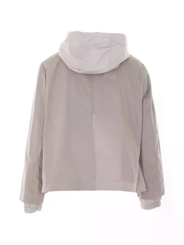 Herno Hooded Reversible Jacket - Grey