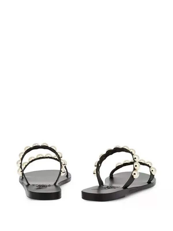 ANCIENT GREEK SANDALS Lambri Leather Flat Sandals