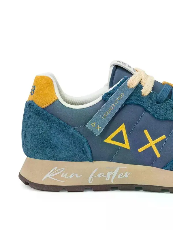SUN 68 Logo-detail Sneakers - Blue