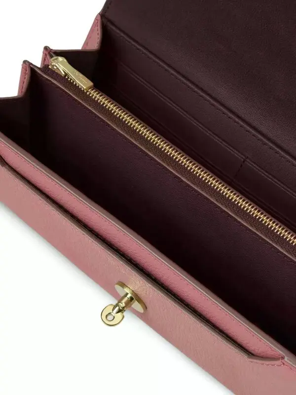 Mulberry Darley Leather Wallet - Pink