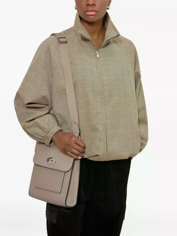 Mulberry Small Antony Leather Messenger Bag - Neutrals
