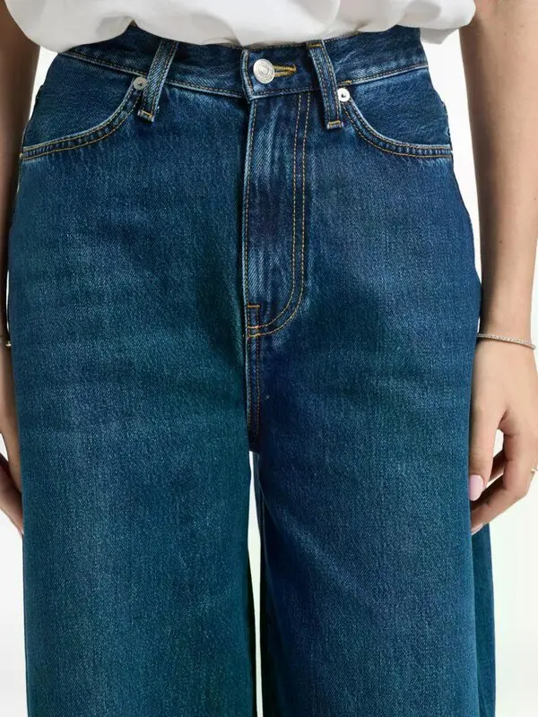 ROY ROGER'S Wide-leg Jeans - Blue