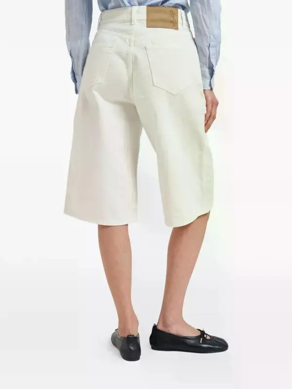 HAIKURE Denim Shorts - Neutrals