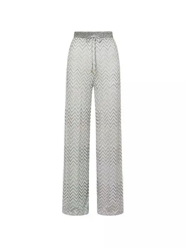 Liu Jo Drawstring Trousers - Silver