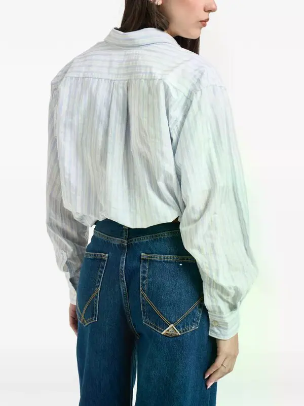 ROY ROGER'S Striped Long-sleeve Shirt