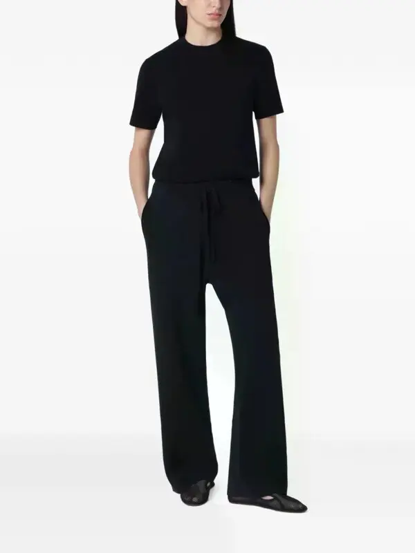 ENTIRE STUDIOS Fine-knit T-shirt - Black