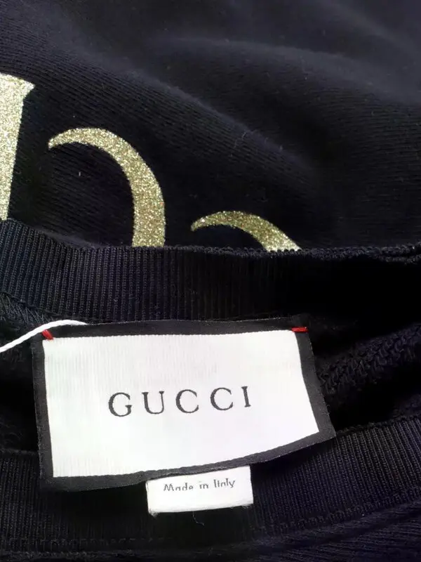 Gucci Ac-dc Printed Cotton Sweatshirt