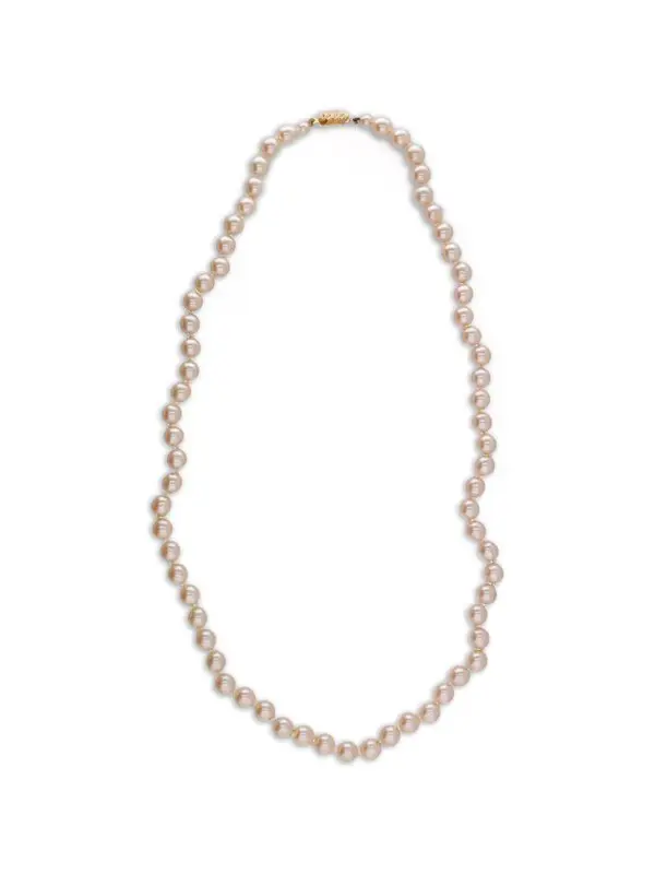 Vintage Pearl Necklace - Neutrals