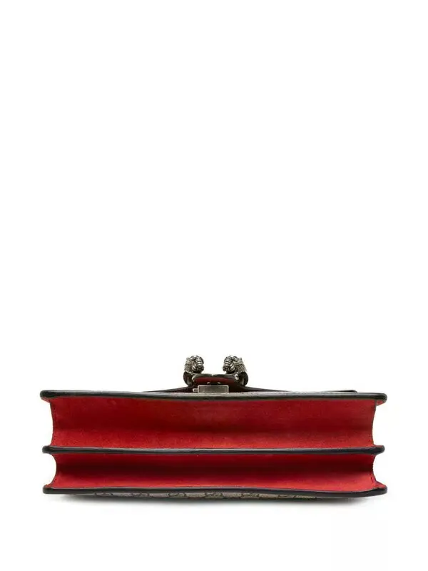 Gucci Gg Supreme Dionysus Crossbody Bag - Red