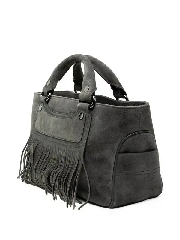 Celine 20th Century Suede Boogie Fringe Handbag