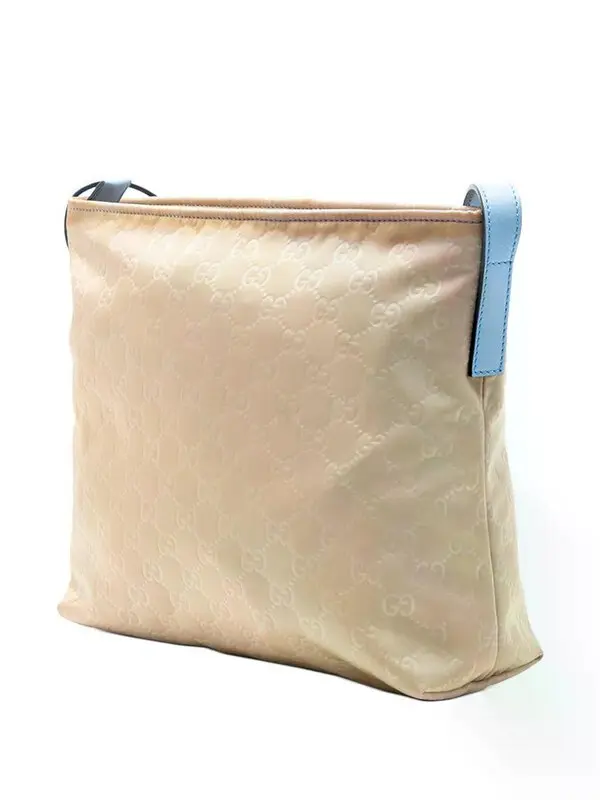 Gucci Gg Nylon Crossbody Bag - Blue