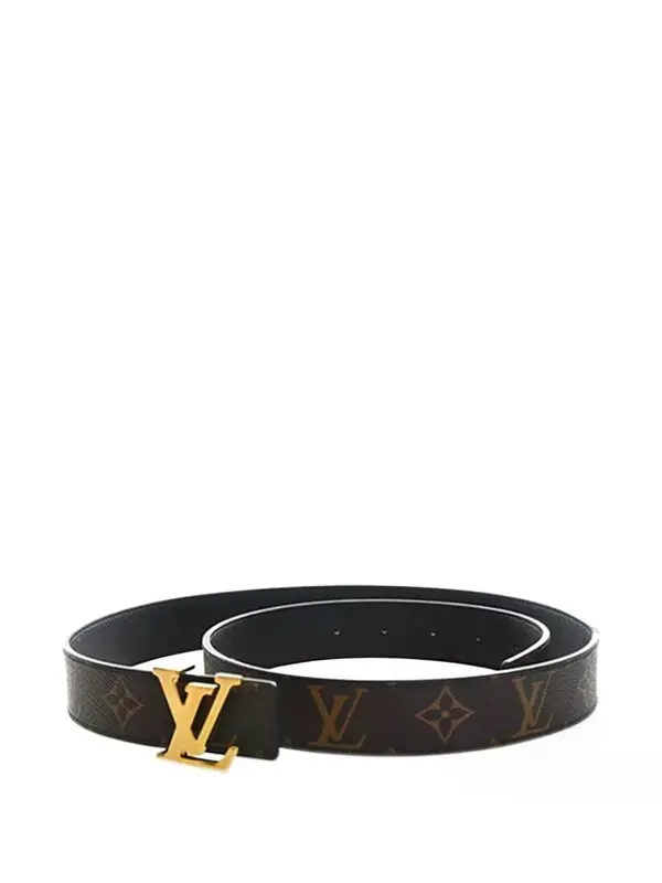 LOUIS VUITTON 2019 Monogram Initiales Reversible Belt