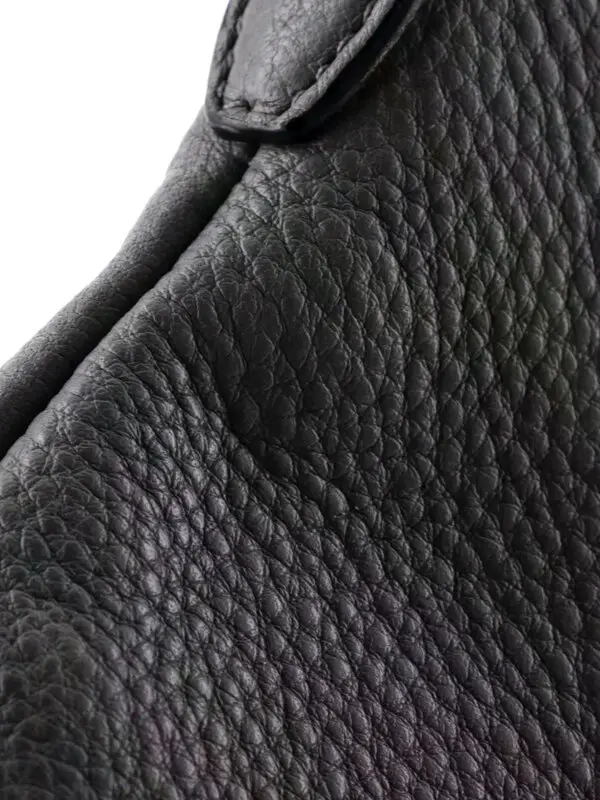Prada Flat Zip Vitello Daino Mini Crossbody Bag - Grey