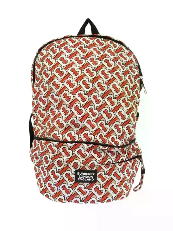 Burberry Tb Monogram Nylon Convertible Backpack