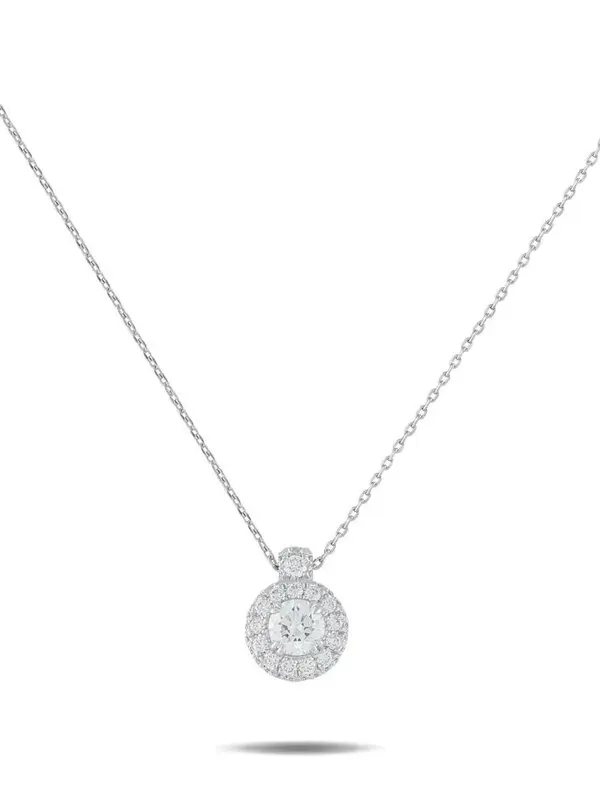 LB EXCLUSIVE Diamond Pendant Necklace - Silver