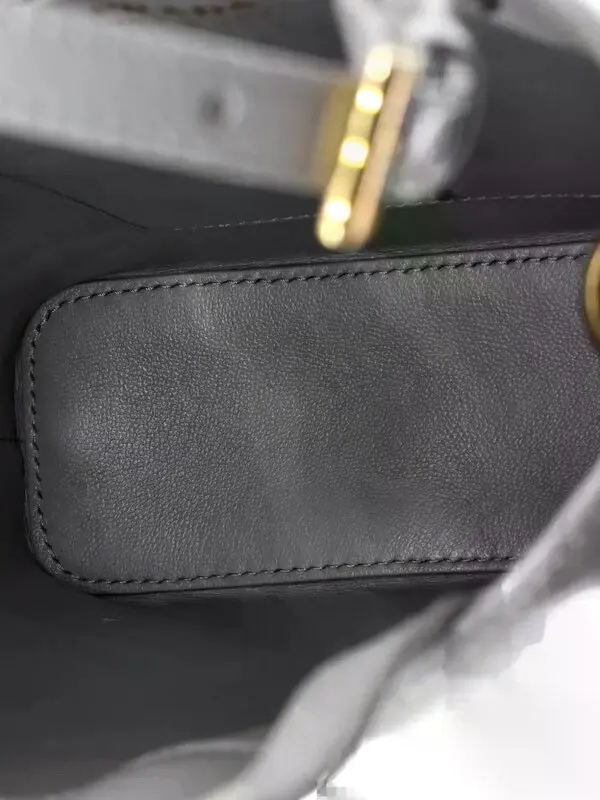 Prada Logo Convertible Brushed Leather Tote Bag
