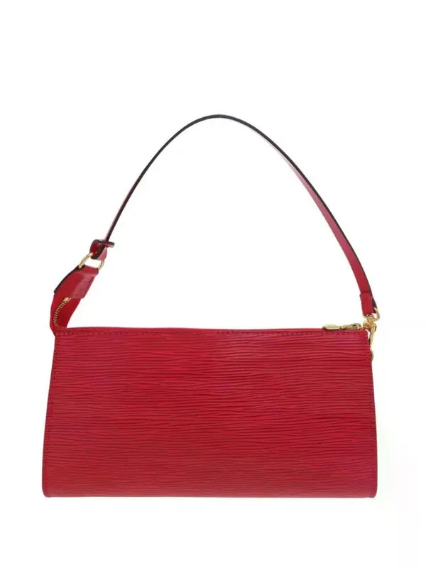 LOUIS VUITTON 2002 Epi Pochette Accessoires Shoulder Bag - Red