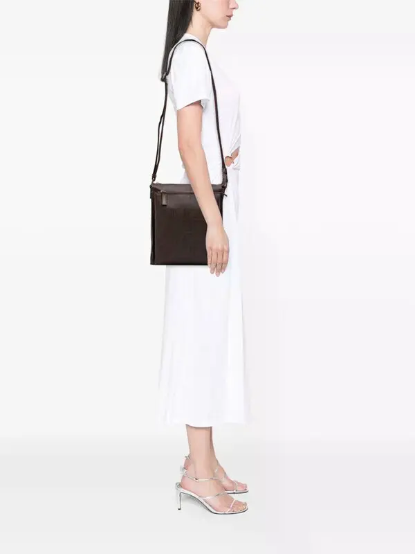 Fendi Zucca Coated Canvas Crossbody Bag