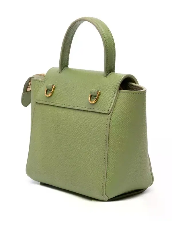 Celine Pico Grained Calfskin Belt Bag - Green