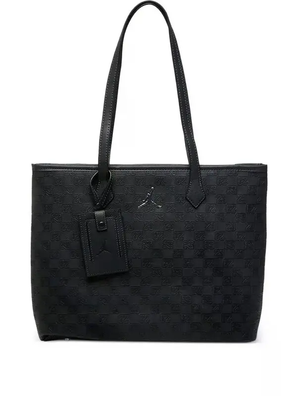 JORDAN Monogram Tote Bag - Black