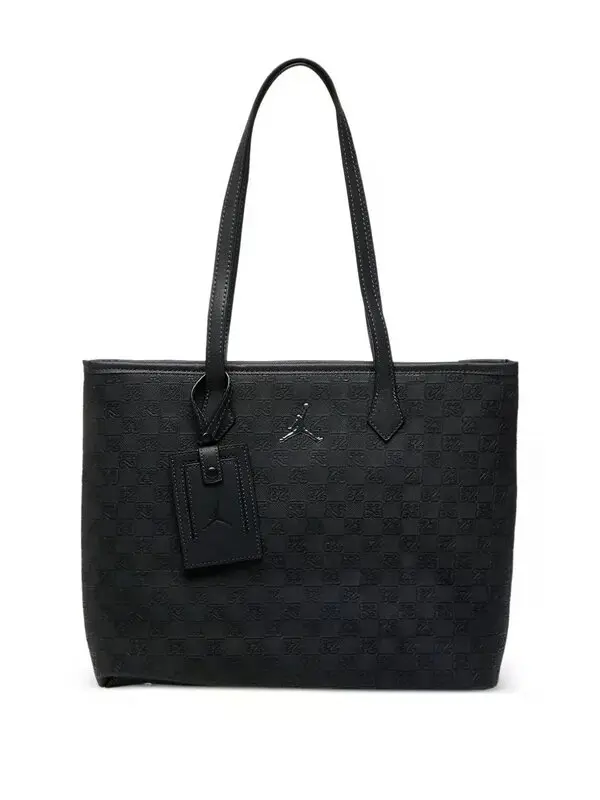 JORDAN Monogram Tote Bag - Black