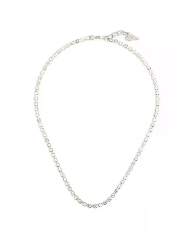 FORTE_FORTE Crystal Necklace - Silver