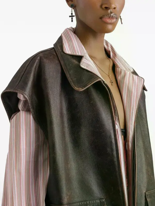 Dolce & Gabbana Bull Leather Vest