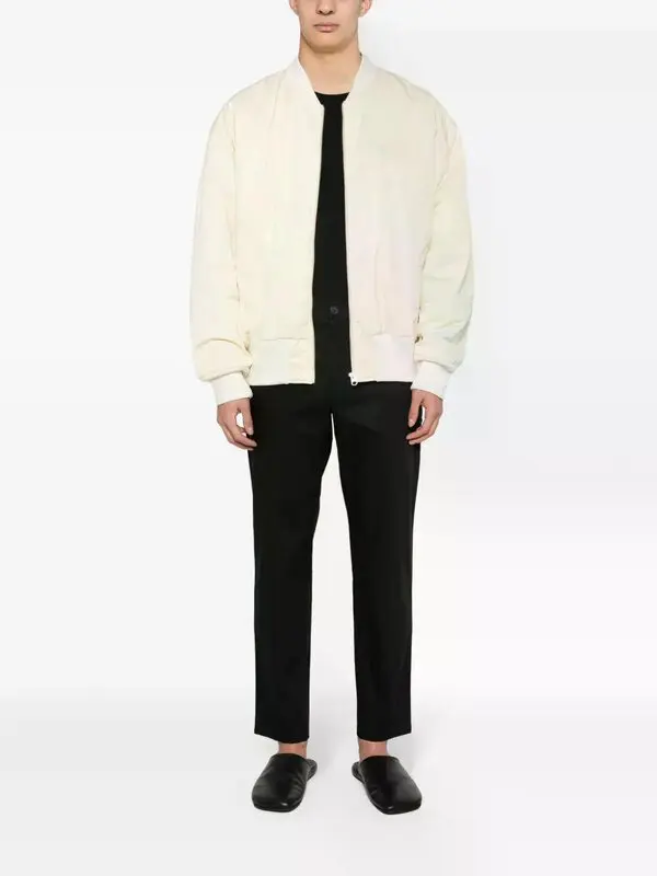 Sandro Poplin Cotton Trousers - Black