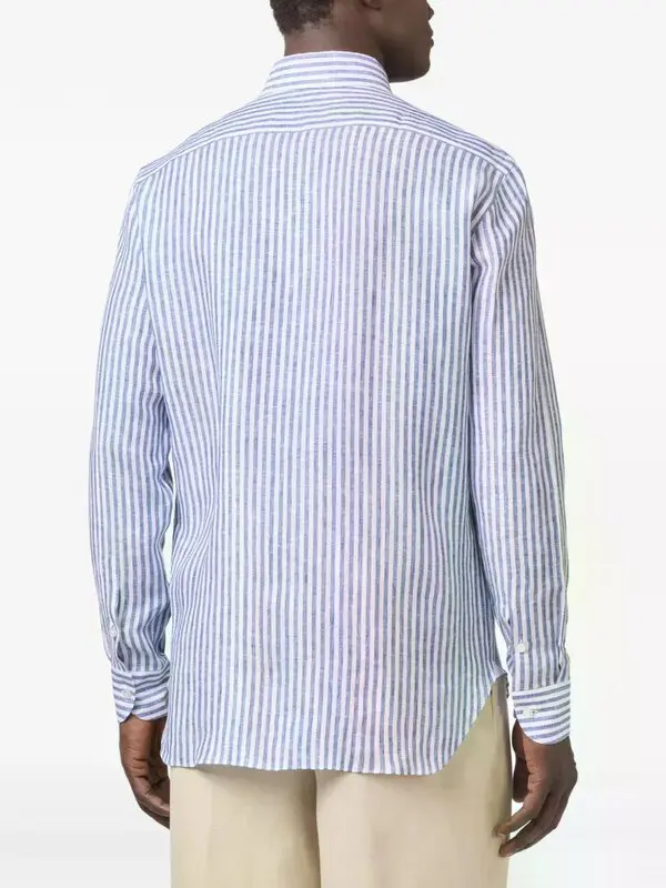TOD'S Striped Button-down Shirt