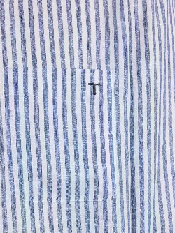 TOD'S Striped Button-down Shirt