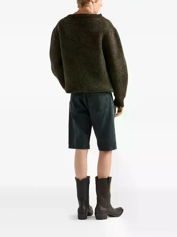 Prada Cotton Denim Shorts