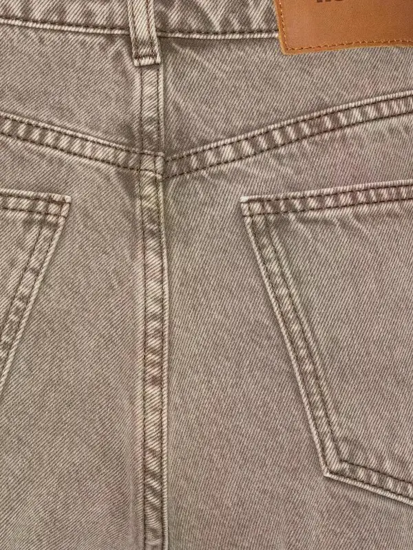 ROTATE BY BIRGER CHRISTENSEN High-waisted Flared Leg Jeans - Grey