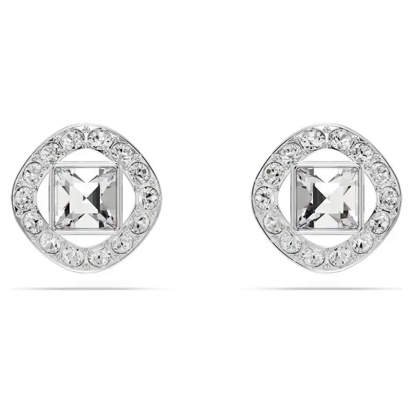 SWAROVSKI Una Angelic Stud Earrings - White