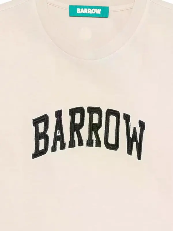BARROW Logo T-shirt - Neutrals