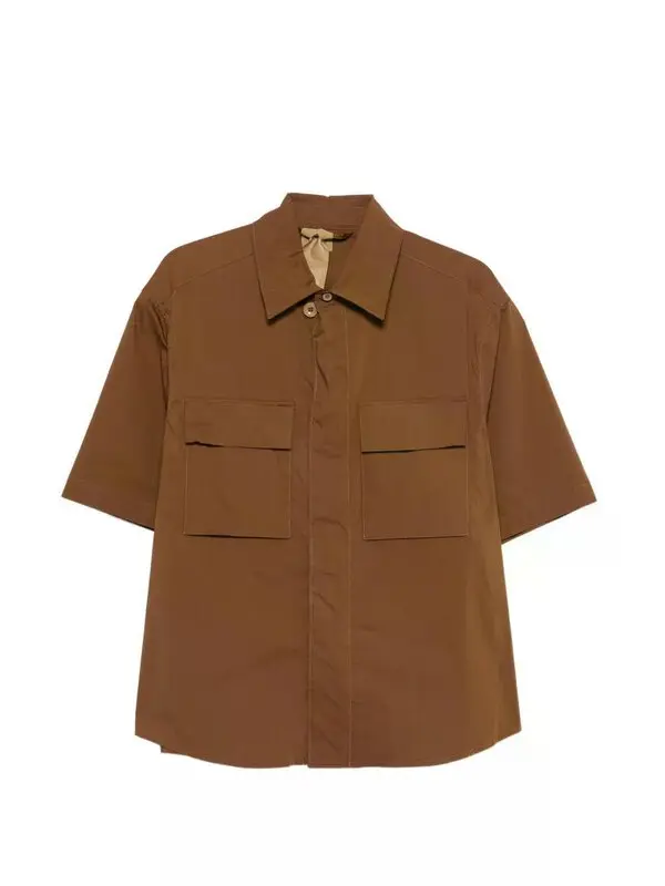 TEN C Chest-pocket Short-sleeve Shirt
