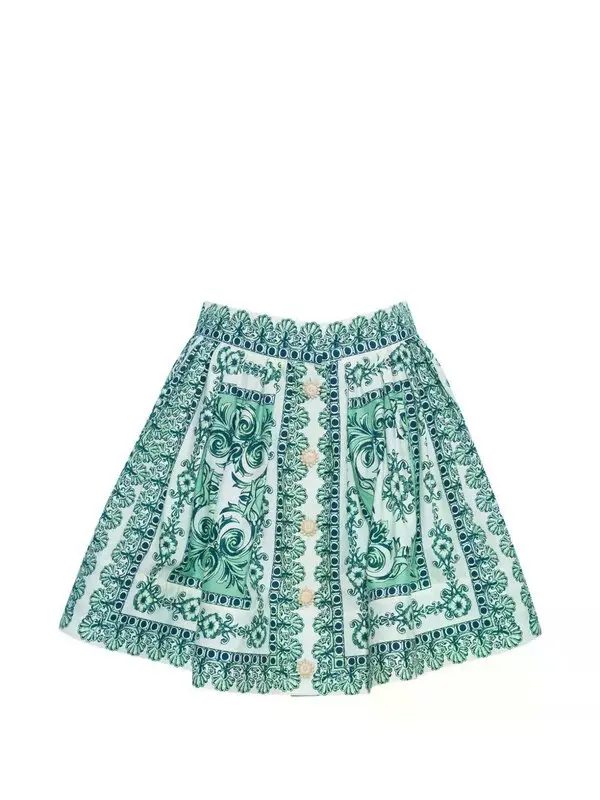 Cara Cara Betty Button-detailed Mini Skirt